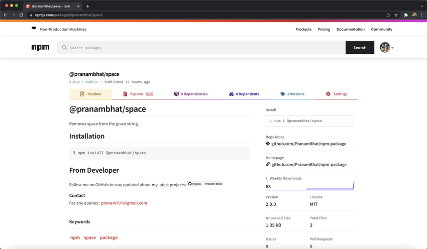 How To Create And Publish An Npm Package